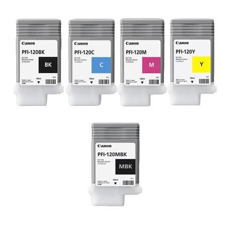Canon PFI-120 Full Set Original Standard Capacity Ink Cartridges ...
